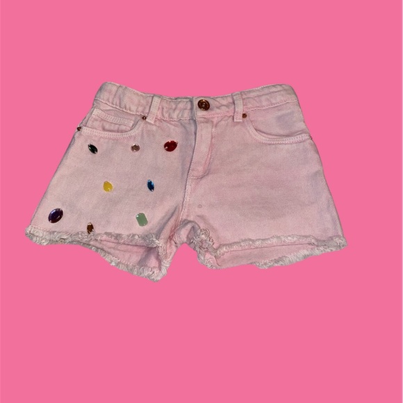Zara | Bottoms | Jelly Bean Jewel Shorts | Poshmark